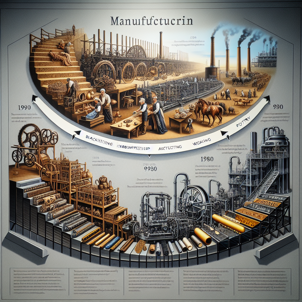 Historical Development of Manufacturing Processes