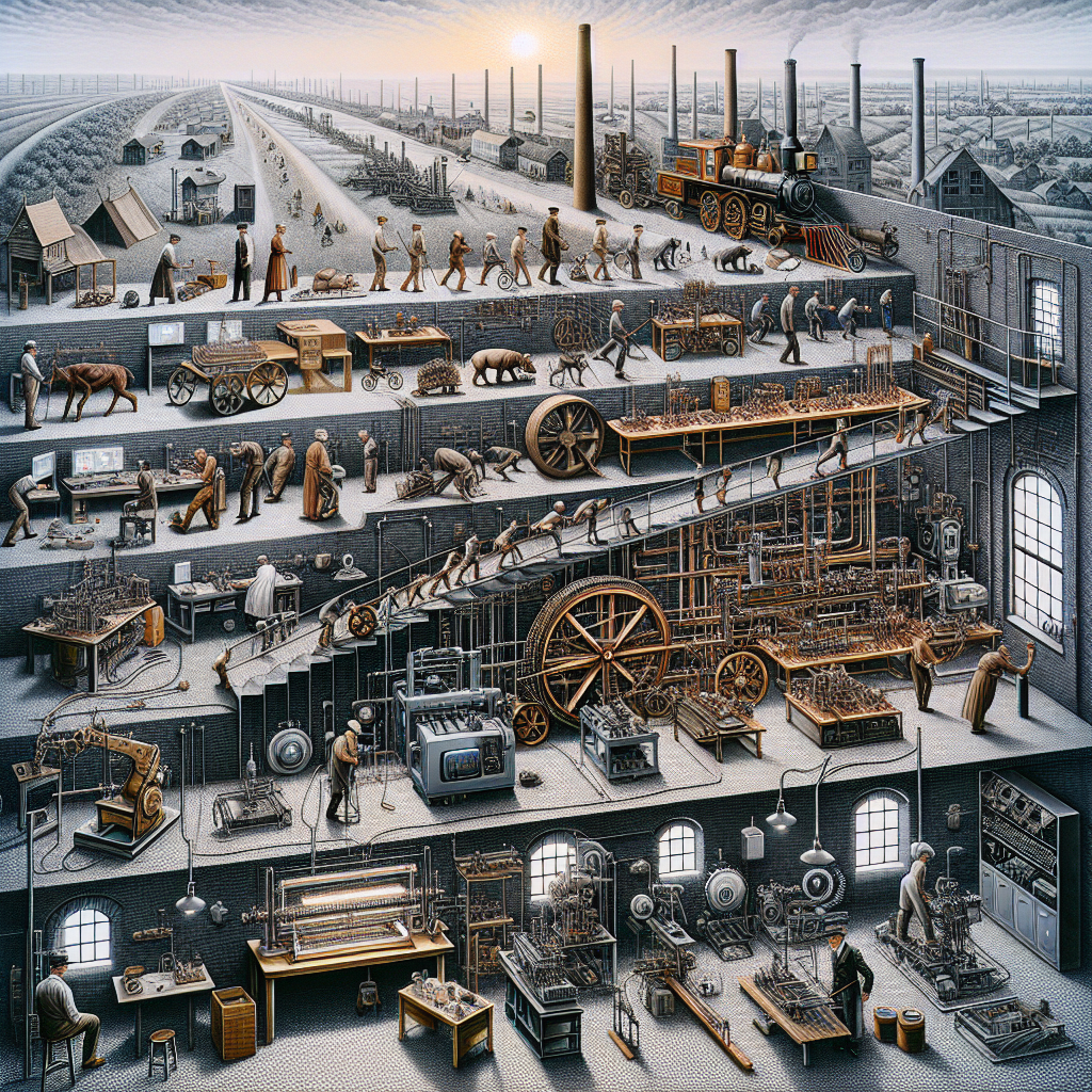 Historical Development of Manufacturing Processes