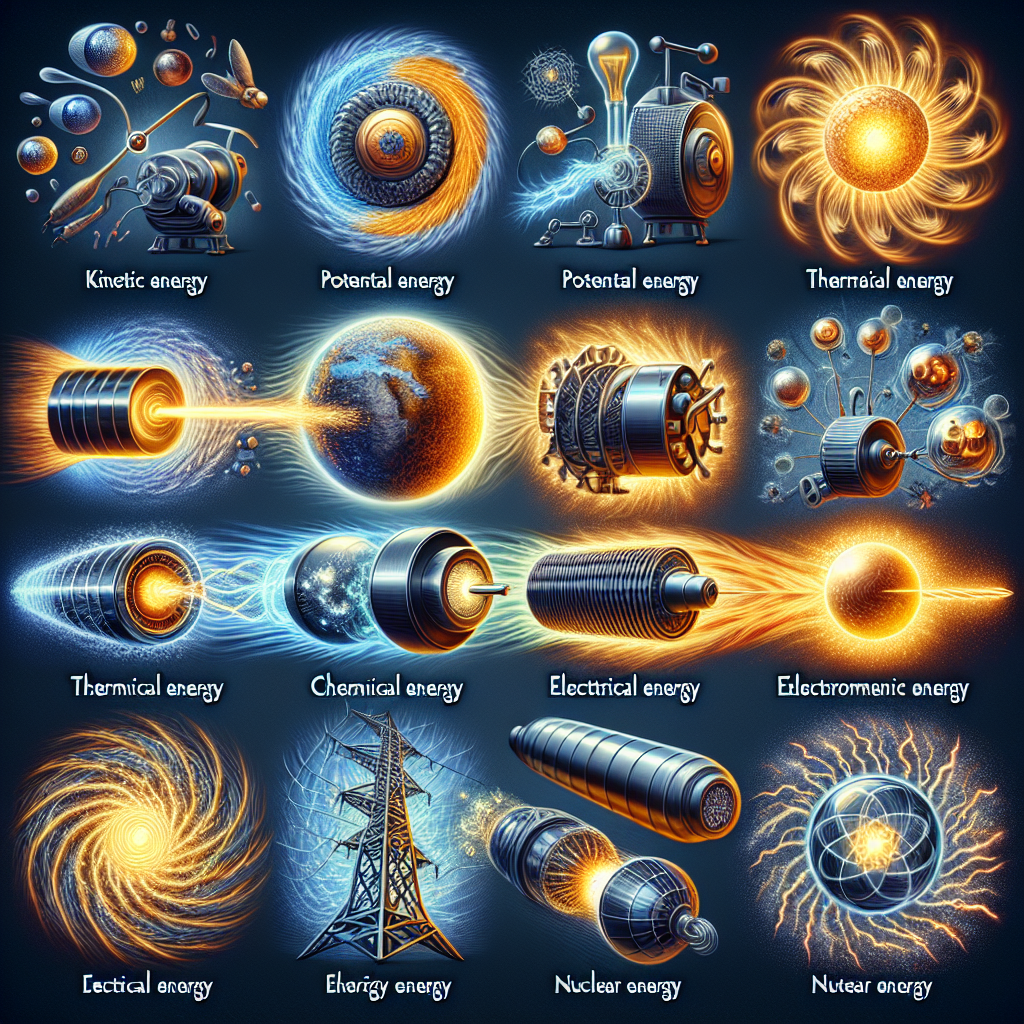 Forms of Energy and Conversion Methods